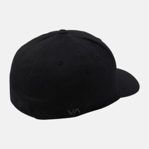 RVCA Men's Flex Fit, Black