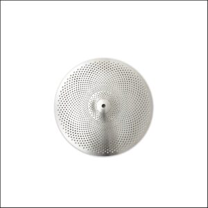 low volume 8" splash cymbal, 8 inches practice splash cymbal, quiet splash cymbal (8‘’, silver)