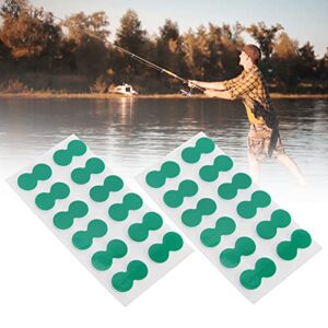 Yuecoom 24PCS Fishing Floats Slip Bobbers, Fishing Foam Bobbers for Fishing Fly Fishing Indicator, Fishing Tackle Accessory Fishing Tool Stick On Strike Float Fake