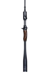 fishing planet baitcast rod atlaua - inshore rod for trout and bass, two pieces, sk reel fuji seat, 7' medium and 6' 6'' medium light