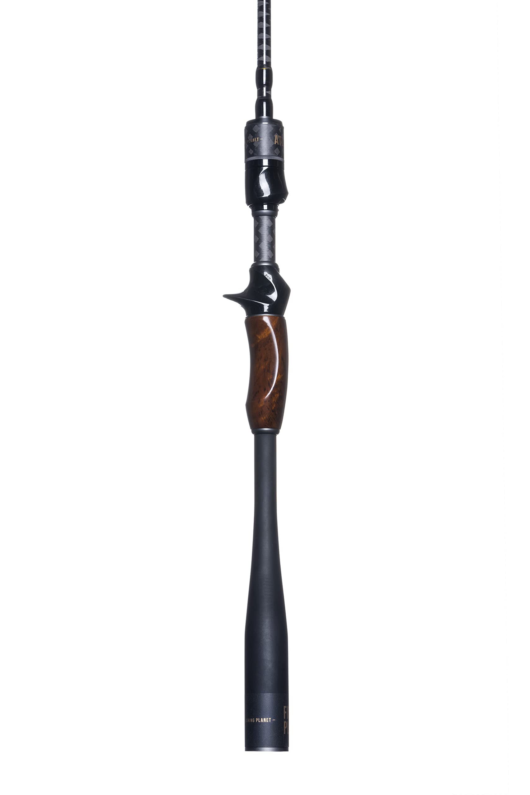 Fishing Planet Baitcast Rod Atlaua - Inshore Rod for Trout and Bass, Two Pieces, SK Reel Fuji Seat, 7' Medium and 6' 6'' Medium Light