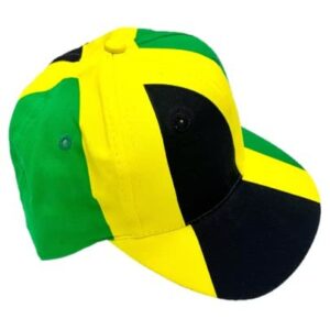 Global Caps, Inc. Jamaica Flag Baseball Cap