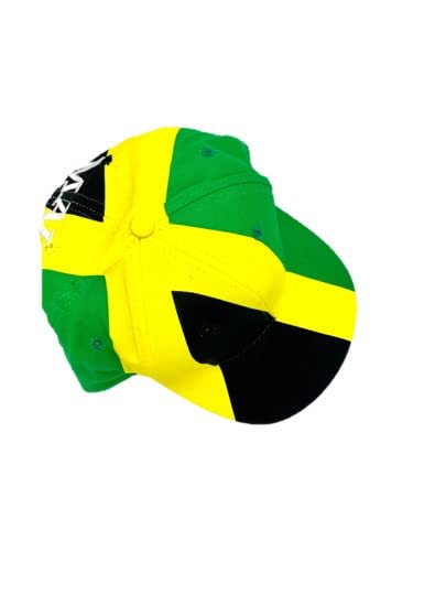 Global Caps, Inc. Jamaica Flag Baseball Cap