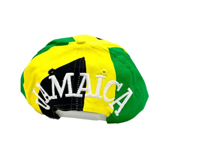 Global Caps, Inc. Jamaica Flag Baseball Cap