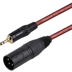 innomaker 2-Pack 5ft 3.5mm Stereo to XLR Balanced Male Cable with 24 AWG Copper Wire