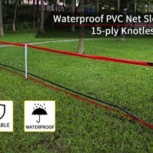 Hoverphenix Pickleball Set with Net for Driveway, Portable Regulation Size Pickleball Net System with Paddle Set of 4, Outdoor Pickleballs, Carry Bag, Weather Resistant Metal Frame