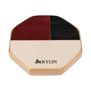 KYLIN Portable Cajon Box Drum for Percussion Instrument Wood with Internal Guitar Strings Compact Size Portable Cajon Snare Cajon Drum Instrument