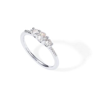 pavoi 14k engagement ring (white gold, 7)