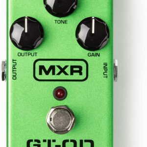 Briskdrop MXR M193 GT-OD Overdrive Guitar Effects Pedal Bundle with 2 Patch Cables, 6 Dunlop Picks, and Power Supply (M193bundle2)