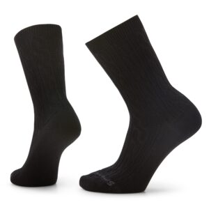 smartwool everyday zero cushion merino wool cable crew socks for men and women