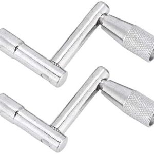 Set of 2 Silverline Speed Drum Keys - Continuous Motion Z-Type Speed Drum Key Set