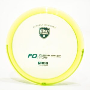 Discmania FD (C-Line) Fairway Driver Golf Disc, Pick Weight/Color [Stamp & Exact Color May Vary] Green 175-176 Grams