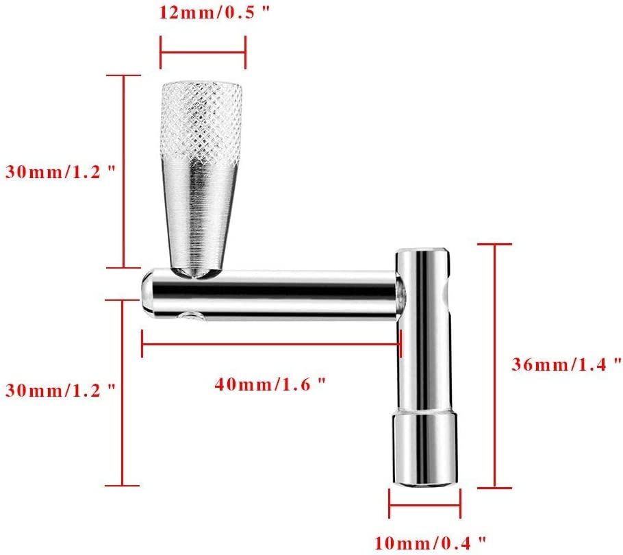 Silverline Speed Drum Key - Continuous Motion Z-Type Speed Drum Key