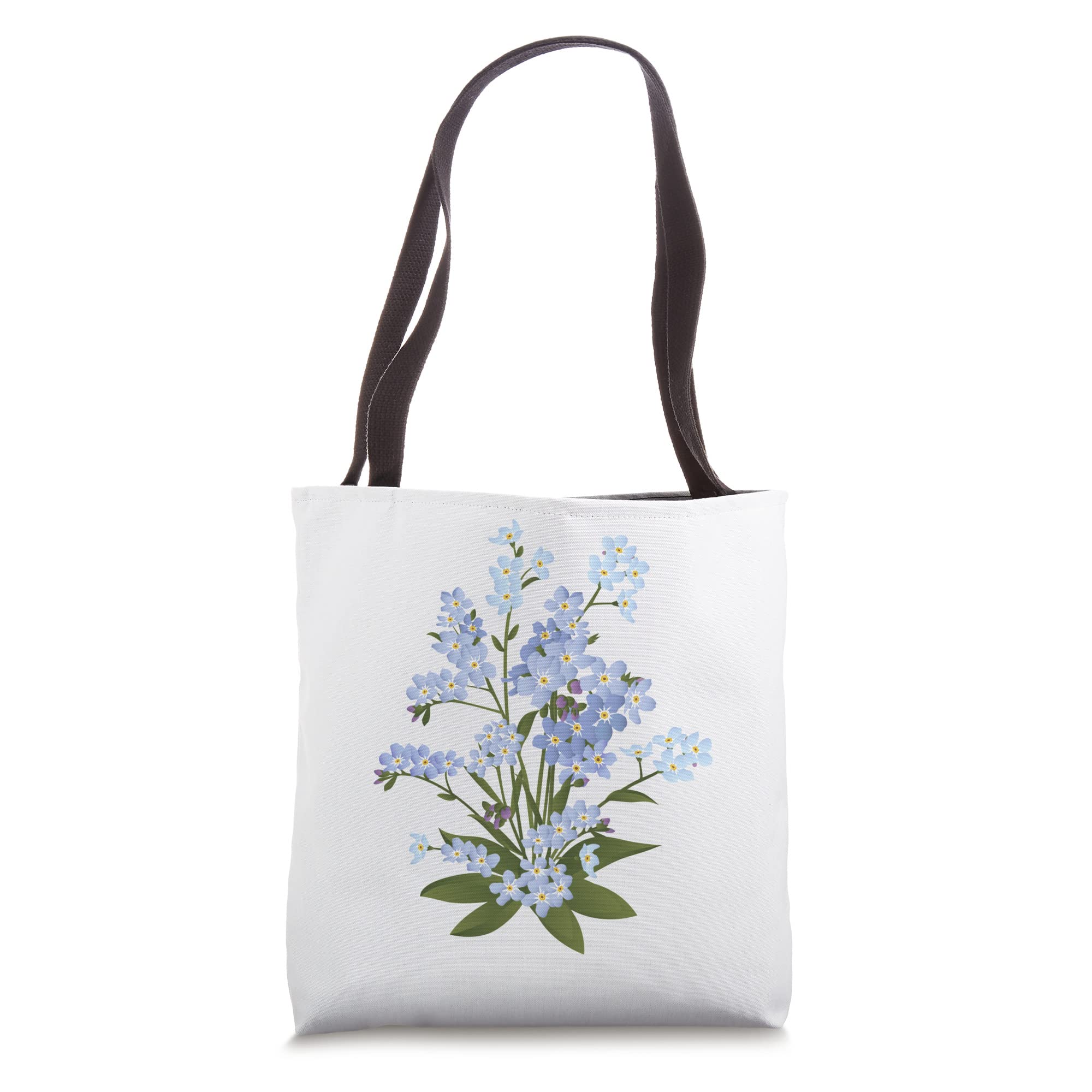 Forget Me Not Flowers Tote Bag