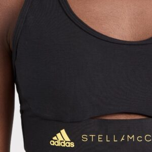 adidas by Stella McCartney Women's TrueStrength Yoga Medium Support Bra, Black, XS