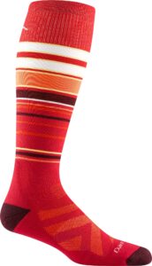 darn tough vermont snowpack otc midweight with cushion red md (us 8-9.5)