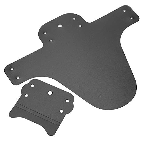 Durable Small Bike Mudguard, Black Plastic Bike, Effective for Mountain Bike Road Bike Mountain Road