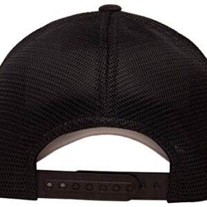 Flexfit Men's 110 Mesh Cap, Black, XX-Large