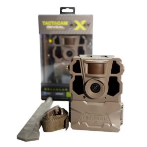 TACTACAM Reveal X Gen 2.0 LTE Cellular Trail Camera AT&T and Verizon, HD Video, HD Photo, Low Glow IR LED Flash (TA-TC-XG2) for Hunting, Security, Surveillance Gen 2 (4) 4 Pack Gen 2.0