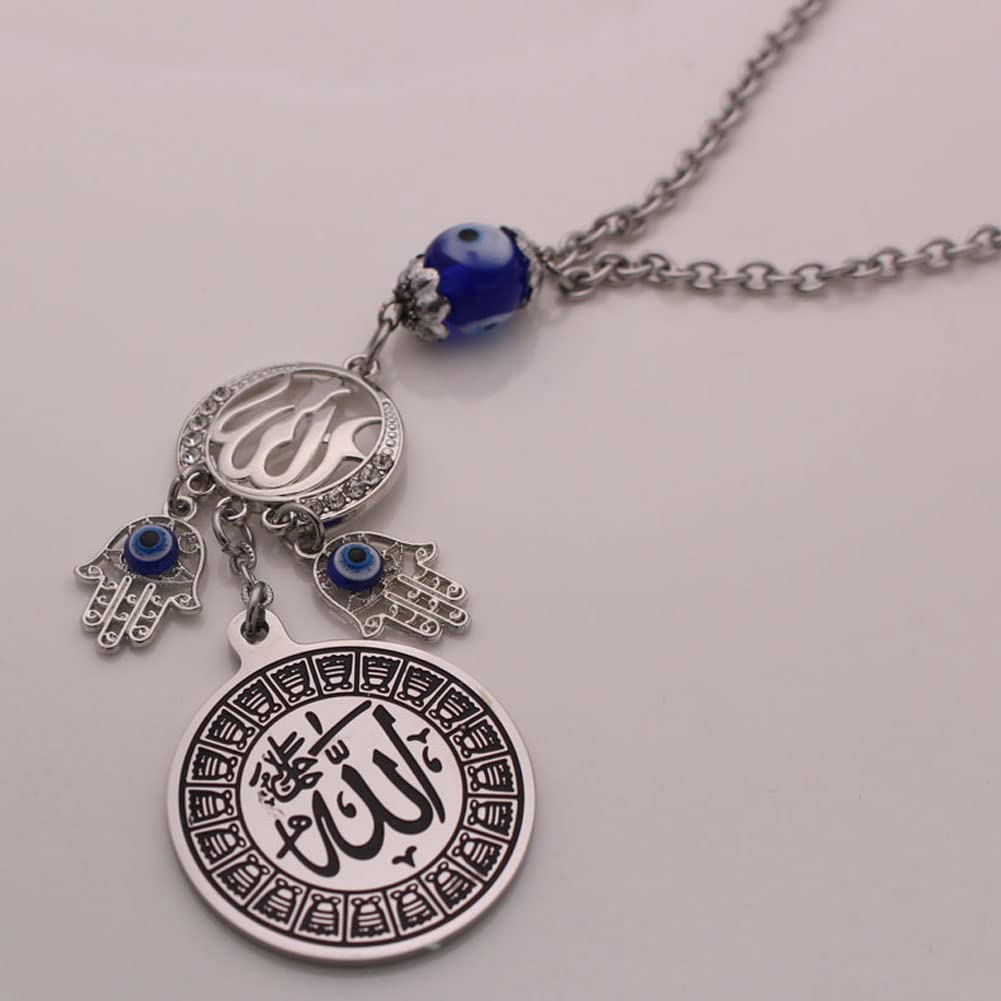 Islam Muslim Allah Hamsa Hand of Fatima Turkey Evil Eye car Pendant car Hanging