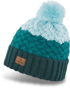 dakine emory beanie - deep lake/teal/arctic blue, one size