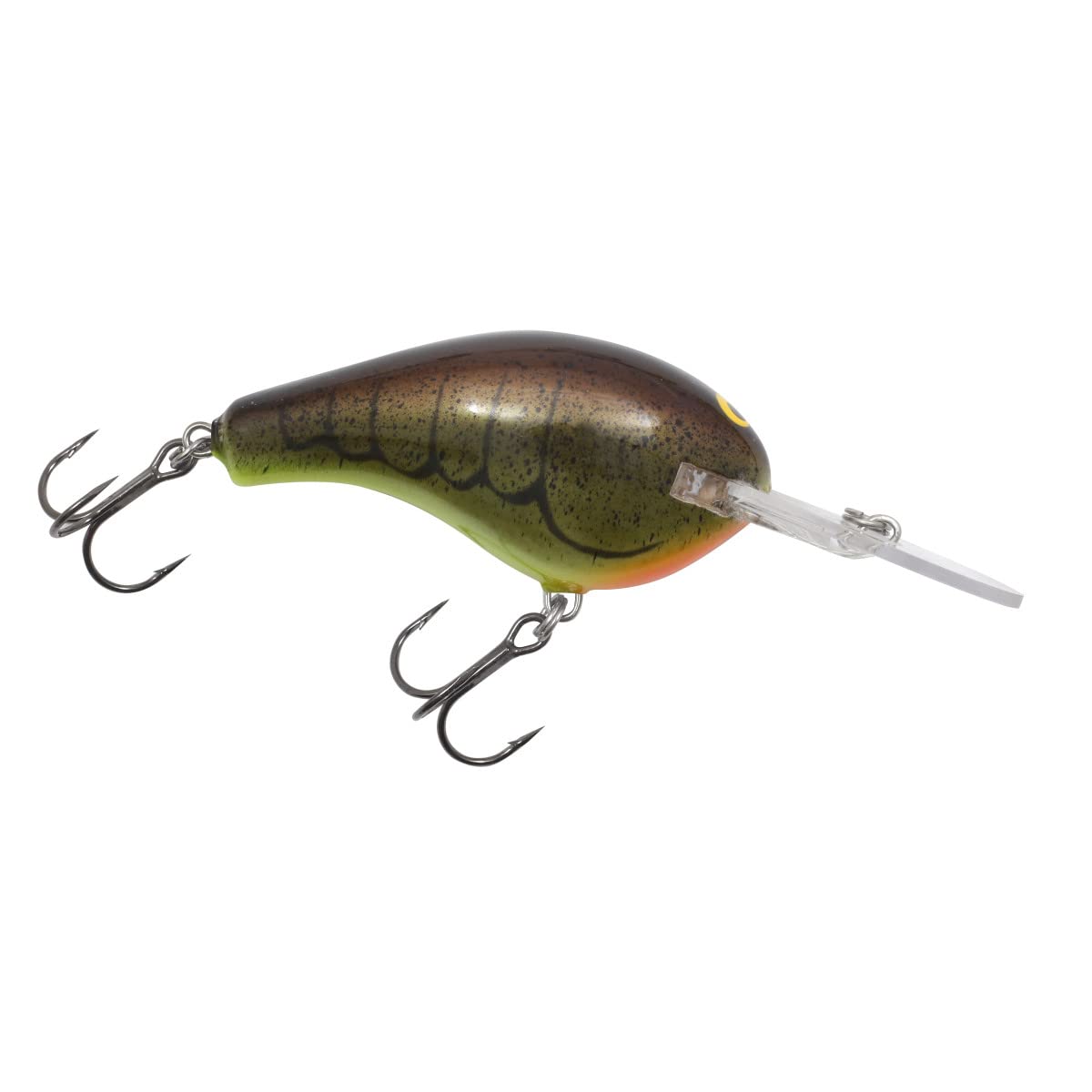 Bagley Baits DB1-BRCW Diving Balsa B1 2", 7/16 OZ Burnt Crawdad