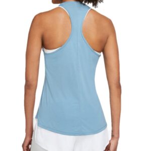 Nike Swoosh Women's Running Tank Top (Worn Blue/White) Size XL