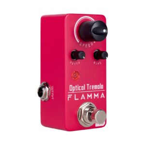 FLAMMA FC16 Optical Tremolo Guitar Effects Pedal Mini Portable True Bypass