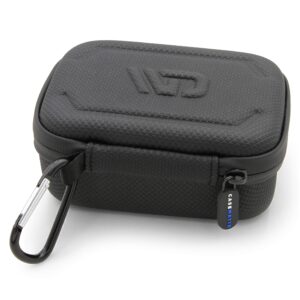 CASEMATIX Travel Case Compatible With DJI Mic 2 Wireless Microphone Kit or Original - Compact Lavalier Microphone Protection to Carry Lav Mic in Charging Case and Small Accessories