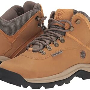 Timberland Women's White Ledge Mid Ankle Hiking Boot, Wheat Full-Grain, 7.5