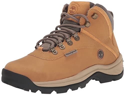 Timberland Women's White Ledge Mid Ankle Hiking Boot, Wheat Full-Grain, 7.5