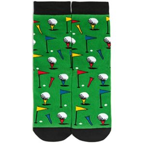 Lavley Par Tee Golf Socks - Funny Gift for Golfers - Unisex One Size for Men and Women