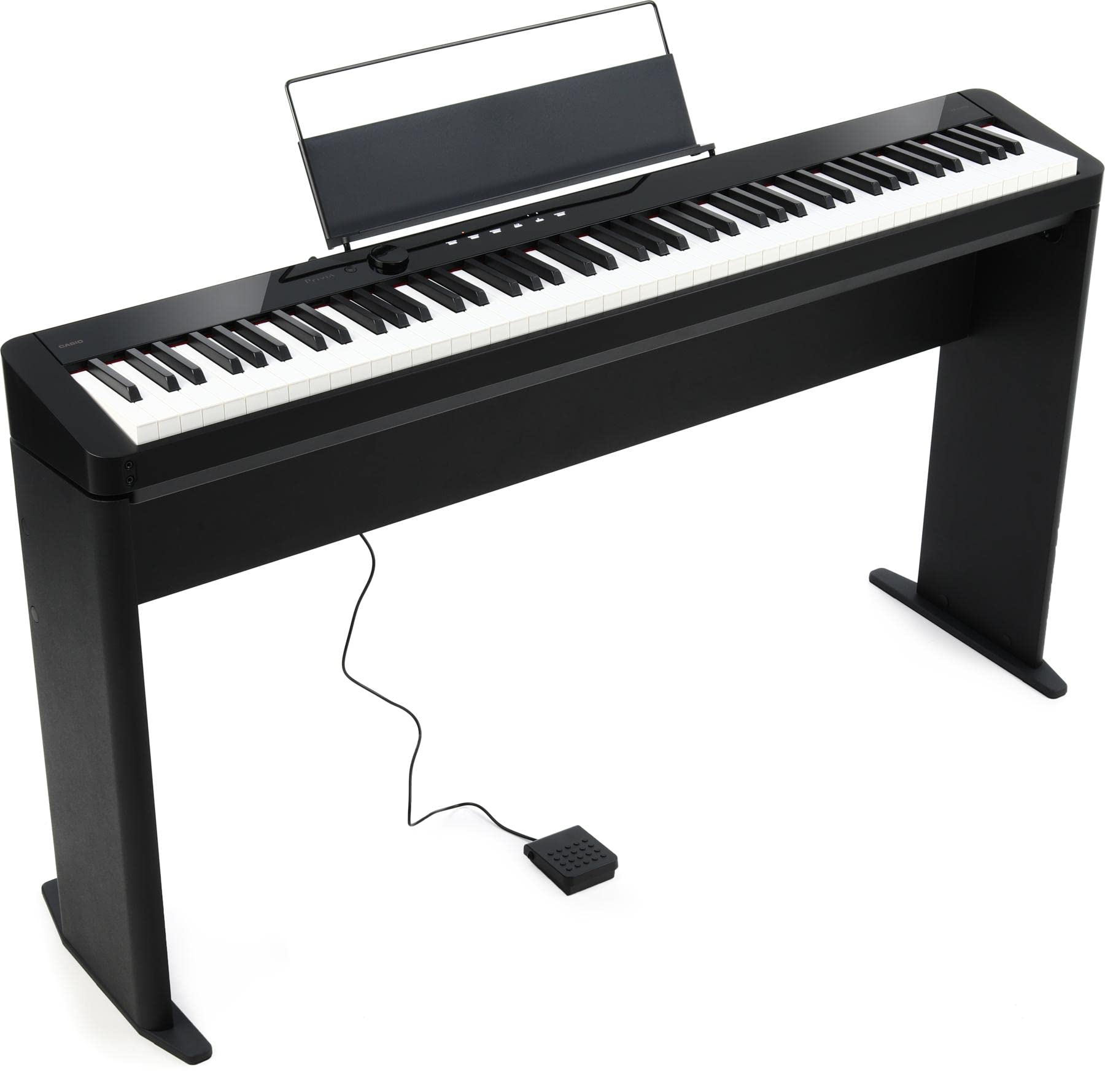 Casio Privia PX-S1100 88-key Digital Piano - Black with CS68 Stand