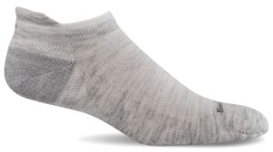 sockwell women's bunion relief micro sock, ash - m/l