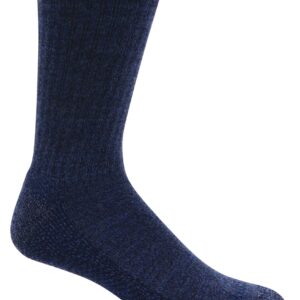 Sockwell Men's Ranger Crew Sock, Denim - L/XL