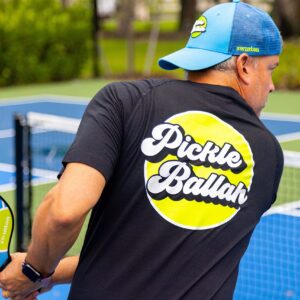 Pickleball Paddle by Swinton Pickleball with Durable Graphite Face and Premium Plush Grip (Blue)