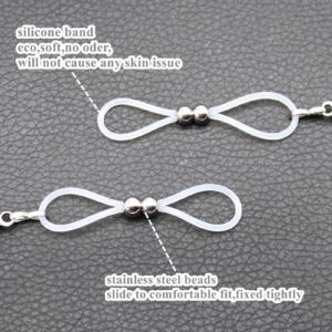 Mimimelon Non Piercing Nipple Jewelry Bells Nipple Noose Clamps Fake Body Piercing Jewelry