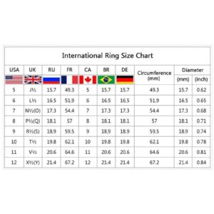 Elegant Rings Turquoise Ring for Women 3-in-1 Simulated Diamond CZ Ring Engagement Rings Bohemian Ring Jewelry (A, 8)