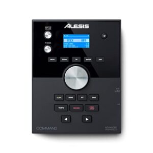 Alesis Drums Command Mesh SE Kit - Electric Drum Set with Quiet Dual Zone Mesh Pads, USB MIDI Connectivity and 600+ Electronic & Acoustic Drum Sounds