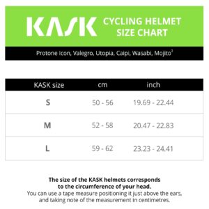 KASK Protone Icon Bike Helmet I Aerodynamic Road Cycling, Mountain Biking & Cyclocross Helmet - White - Medium