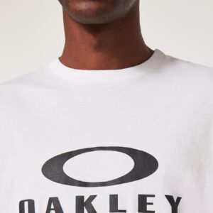 Oakley Unisex O Bark 2.0 Short Sleeve T-Shirt, White/Black, X-Large US