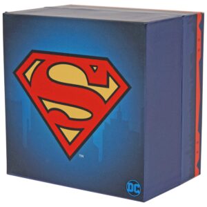 Superman Symbol Blue Power Ring (Size 10)