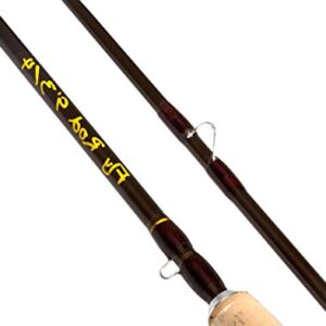 9ft or 10ft 3-4wt 5-6wt 4 Pieces Graphite Carbon Fiber Fly Fishing Rod Light Feel Medium Fast Action Freshwater Fly Rod (9ft 5-6wt)