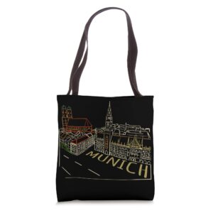 munich german germany tote bag