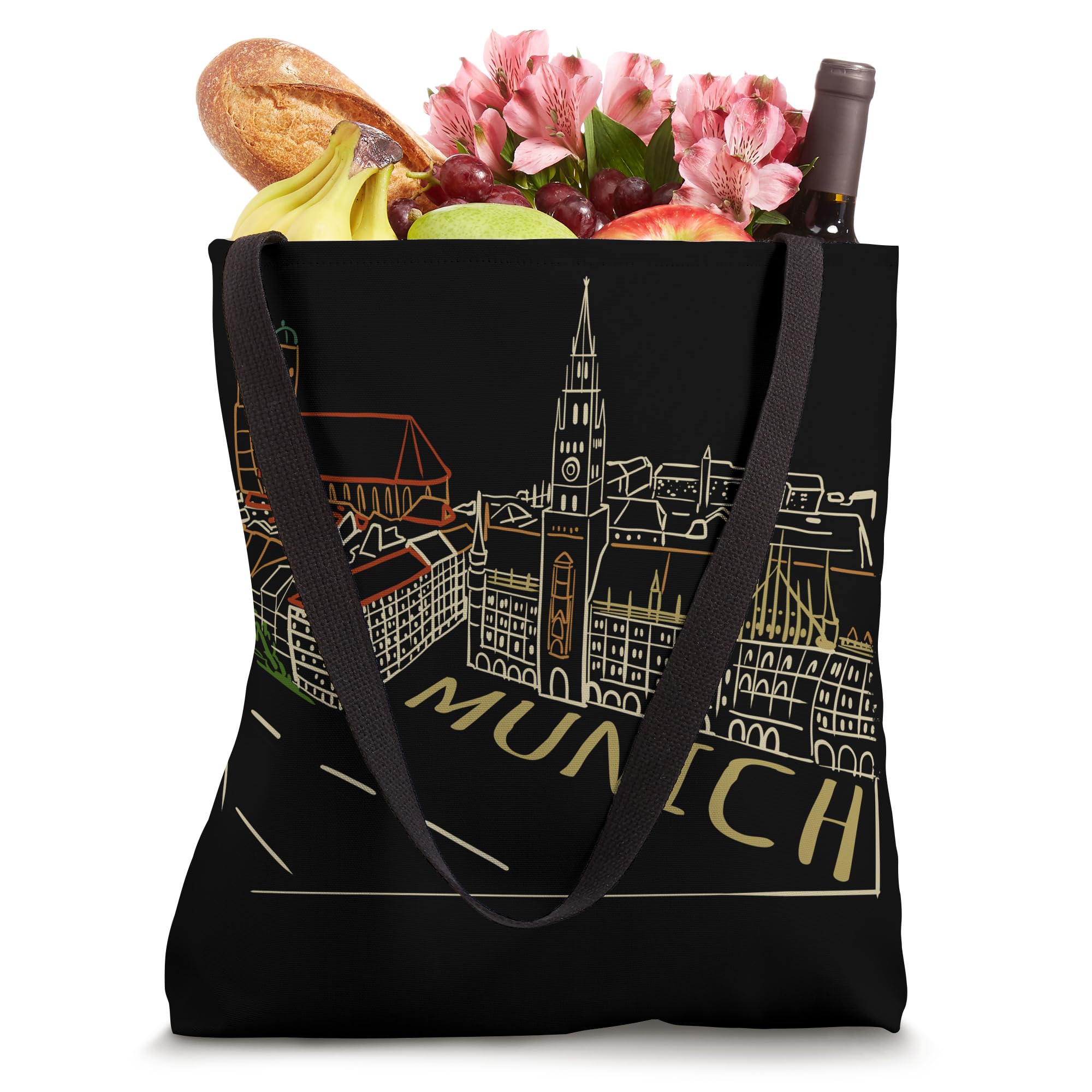 Munich German Germany Tote Bag