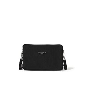 baggallini womens the only mini bag, black, one size us