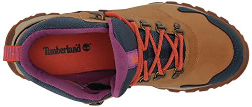 Timberland Women's Lincoln Peak Mid Waterproof Hiking Boot, Wheat Leather, 8