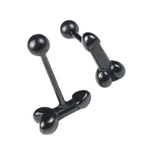 sexy genital tongue piercing barbell tongue rings surgical stainless steel bars tounge ring women body jewelry durable processed