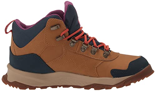 Timberland Women's Lincoln Peak Mid Waterproof Hiking Boot, Wheat Leather, 8