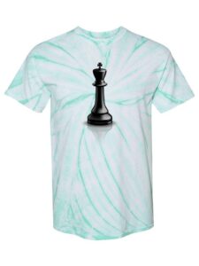 smartprints chess piece tie dye cyclone men's -spideals designs